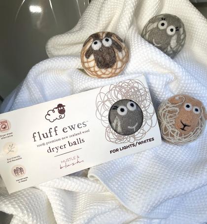 Fluff Ewes Dryer Balls – Hustle & Blush